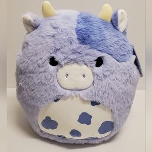 Squishmallows | Toys | Bubba The Purple Cow Squishmallow Fuzzamallow 2 ...